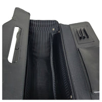 Gino De Vinci Leather Pilot Case Black