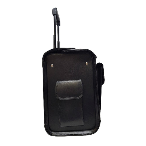 Gino De Vinci Leather Pilot Case Black