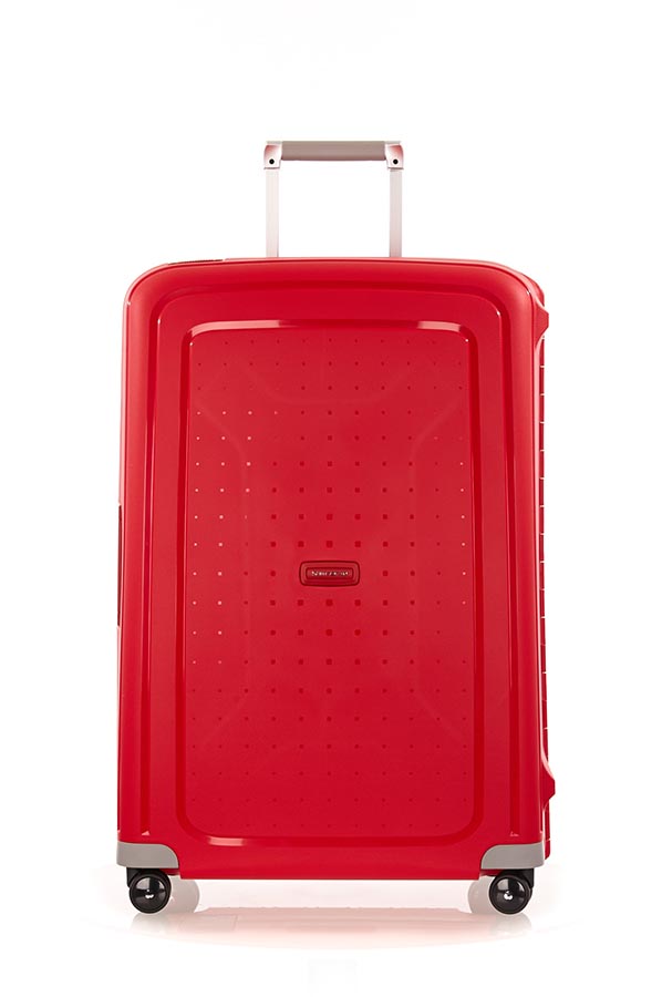 Samsonite S'cure 75cm Spinner Crimson Red